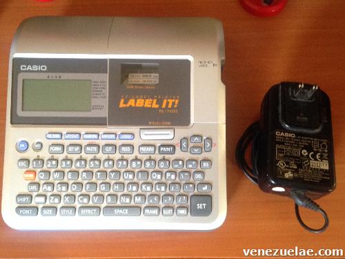 Etiquetadora o rotuladora Casio kl-7400 en Caracas Distrito Capital
