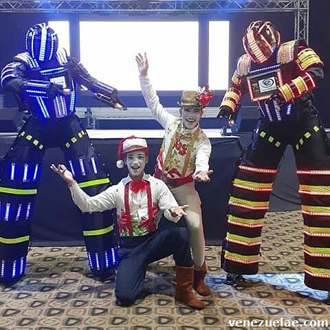 Dj Robot Led Discplay Miniteca y Luces Led en Caracas Distrito Capital
