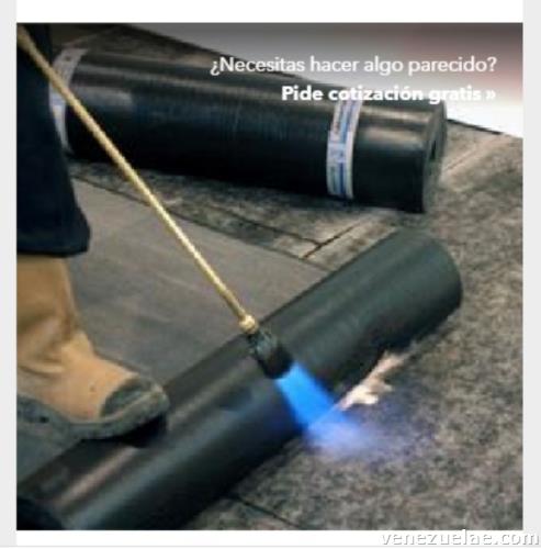 Impermeabilización. Manto. Tejas en Barquisimeto