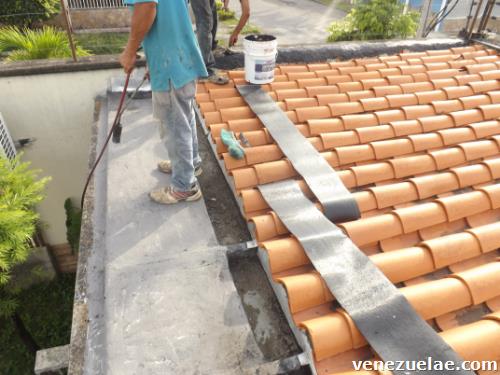 Impermeabilización. Manto. Tejas en Barquisimeto