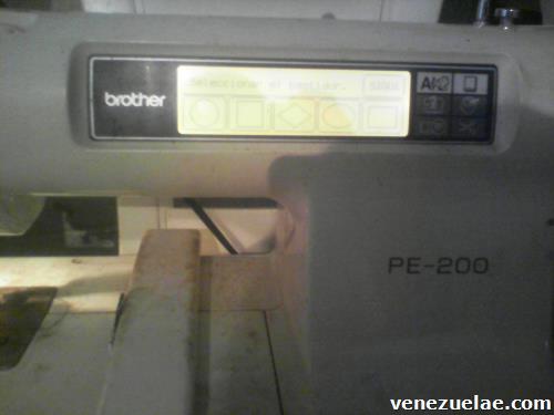 Máquina de Bordar Brother Pe-200 en Maturín