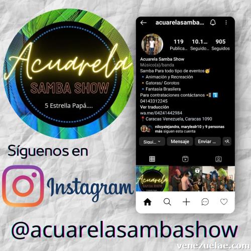 Grupo de Samba Acuarela Samba Show: teléfono y horarios - Chacaito ...